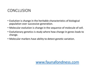 Trends in evolution by faunafondness | PPTX