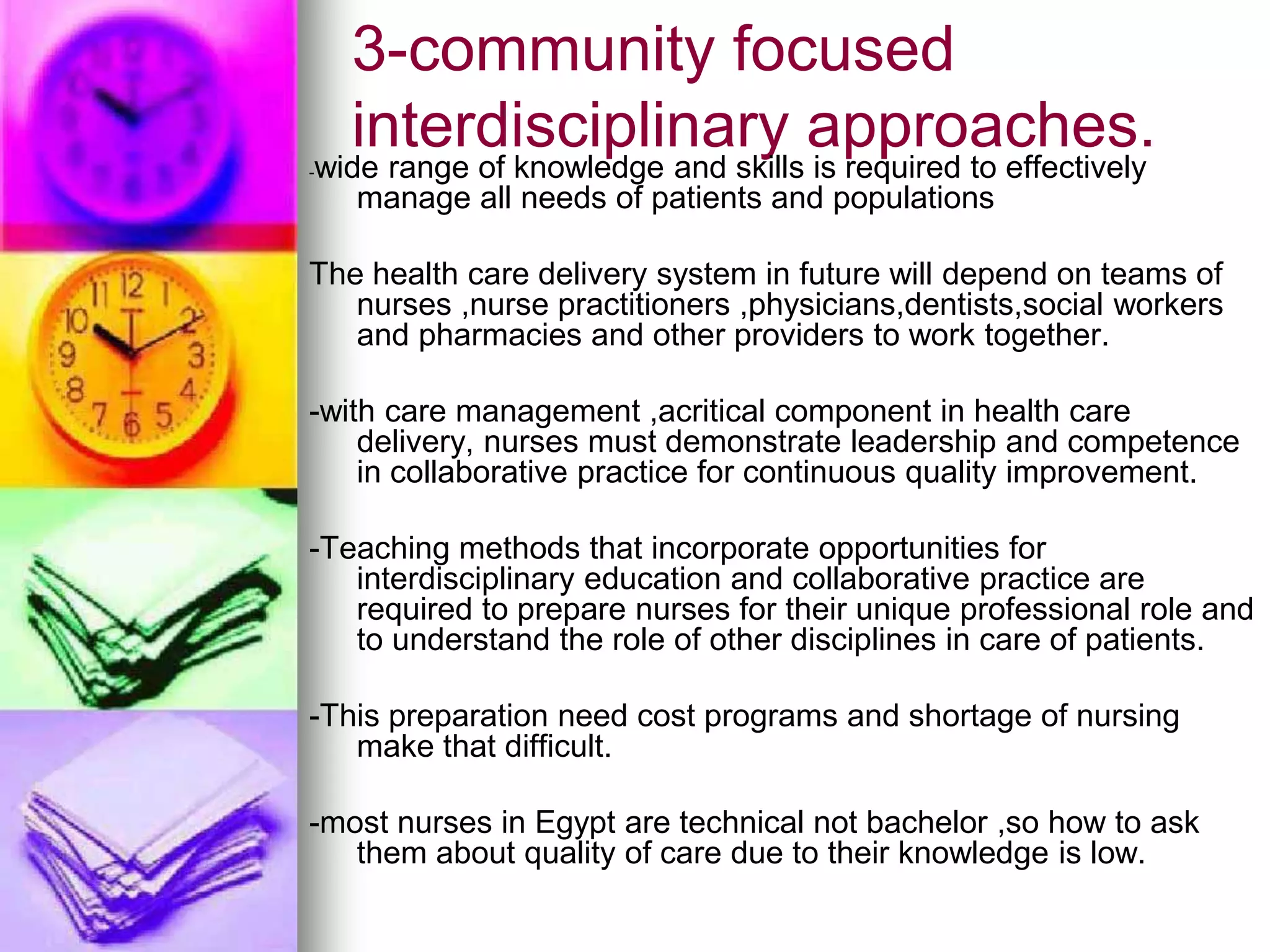 Trends influencing nursing practice and education | PPT