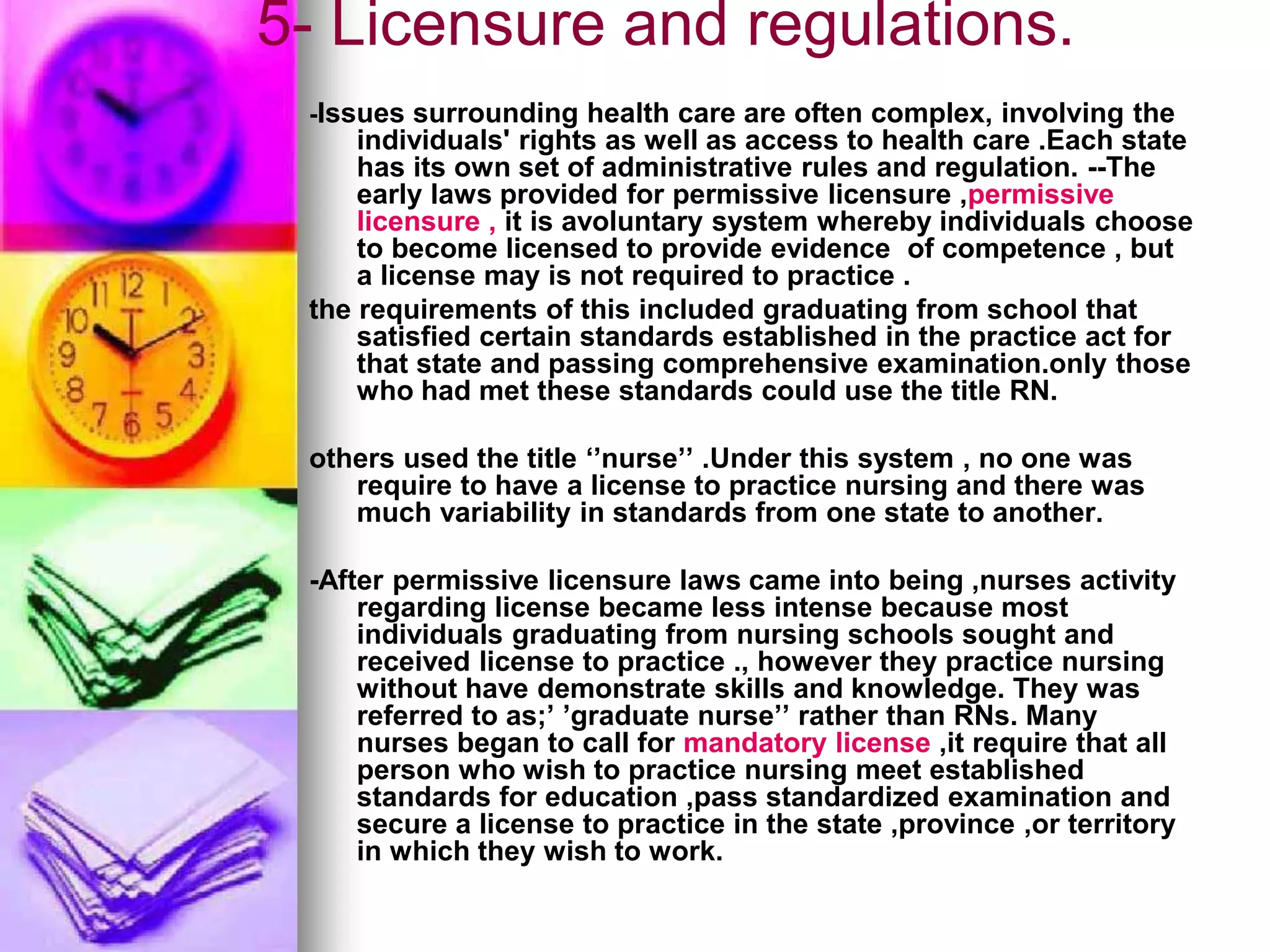 Trends influencing nursing practice and education | PPT