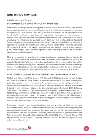 Trends in Gene Therapy - Report Extract | PDF