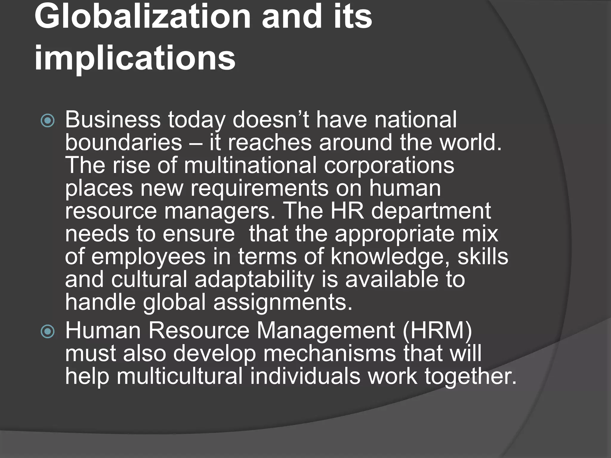 Trends in human resource management | PPTX
