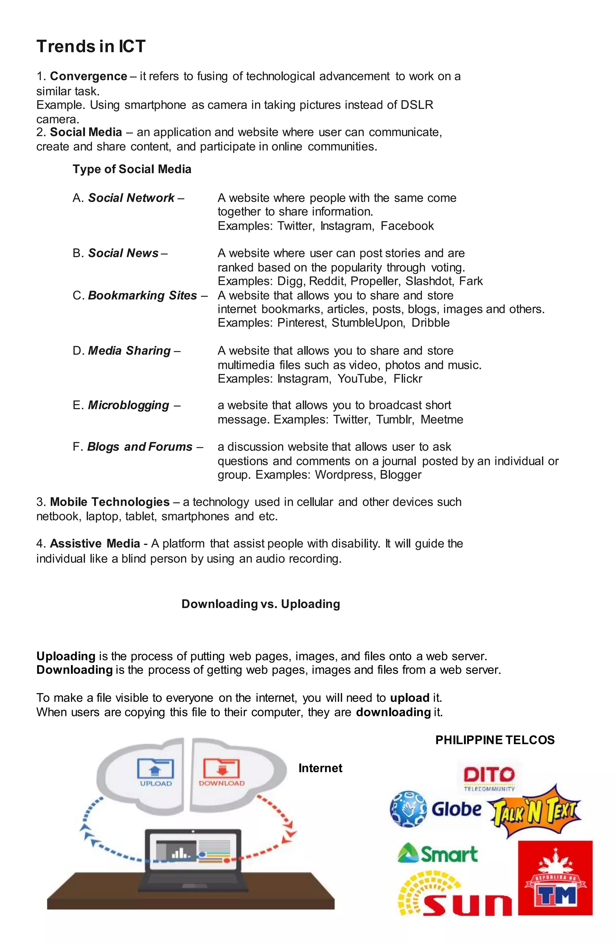 Trends in ICT - for exam.docx