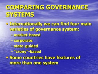 Trends in International Corporate Governance.pptx