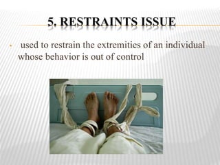 Trends and issues in mental health nursing | PPTX