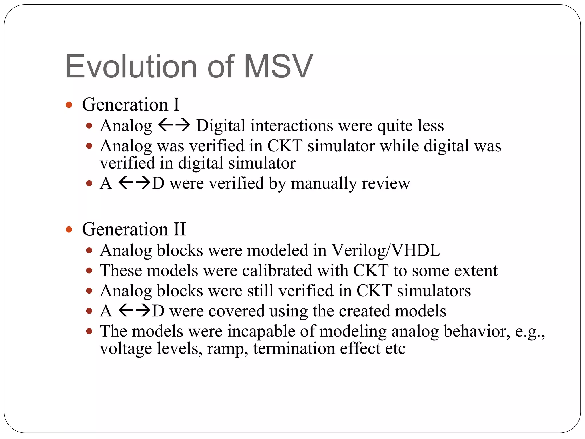 Trends In Mixed Signal Validation Pdf