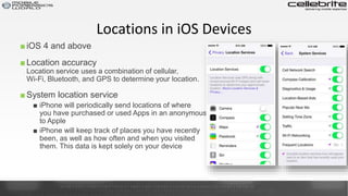 Trends in Mobile Device Data and Artifacts | PPT