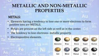 Trends in modern periodic table | PPTX | Chemistry | Science