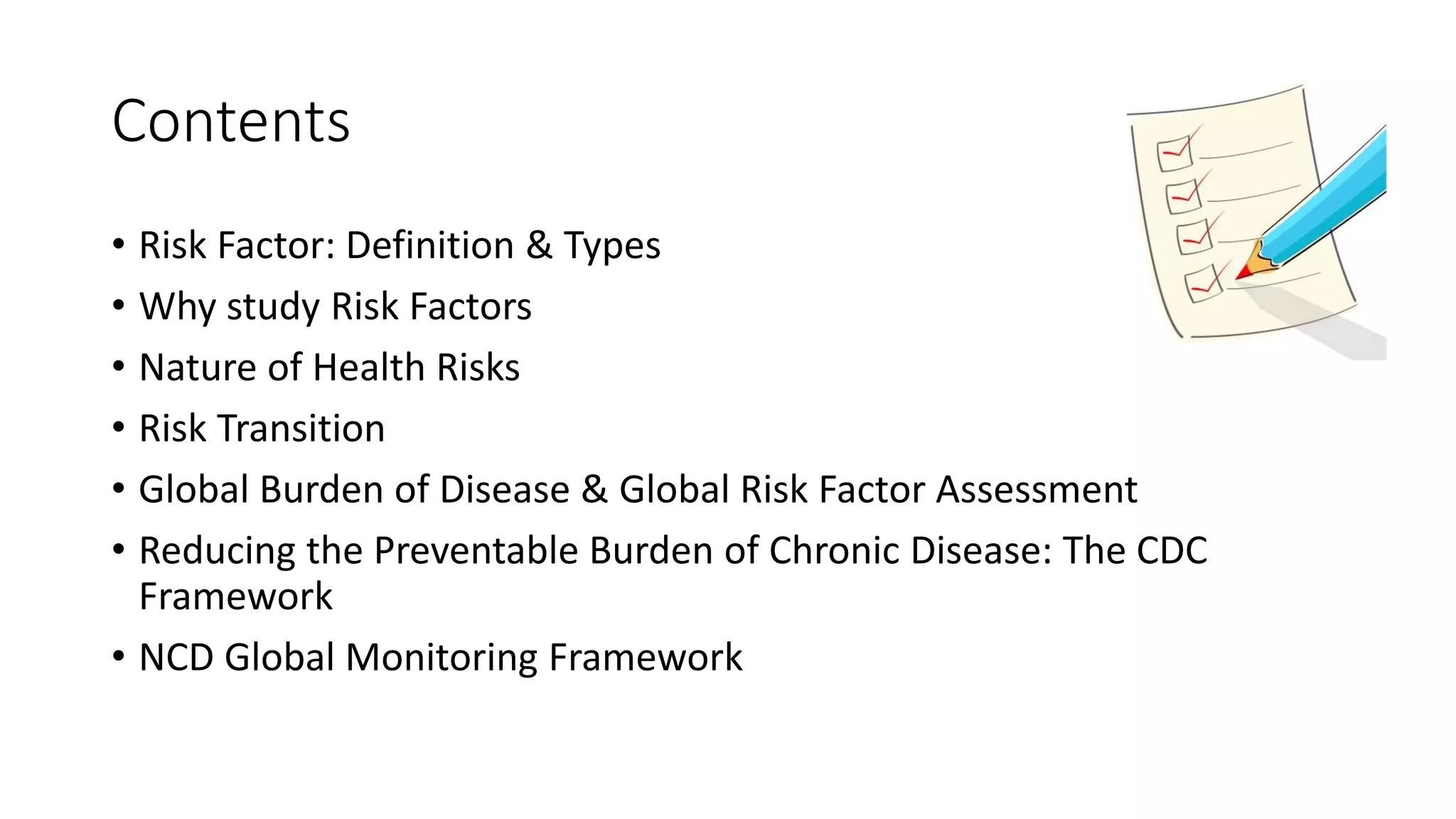 Trends in risk factors ppt dr tajali shora | PPT