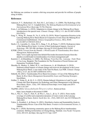 Trends in Social and Environmental Responsibility - The Challenges of Transboundary River ...