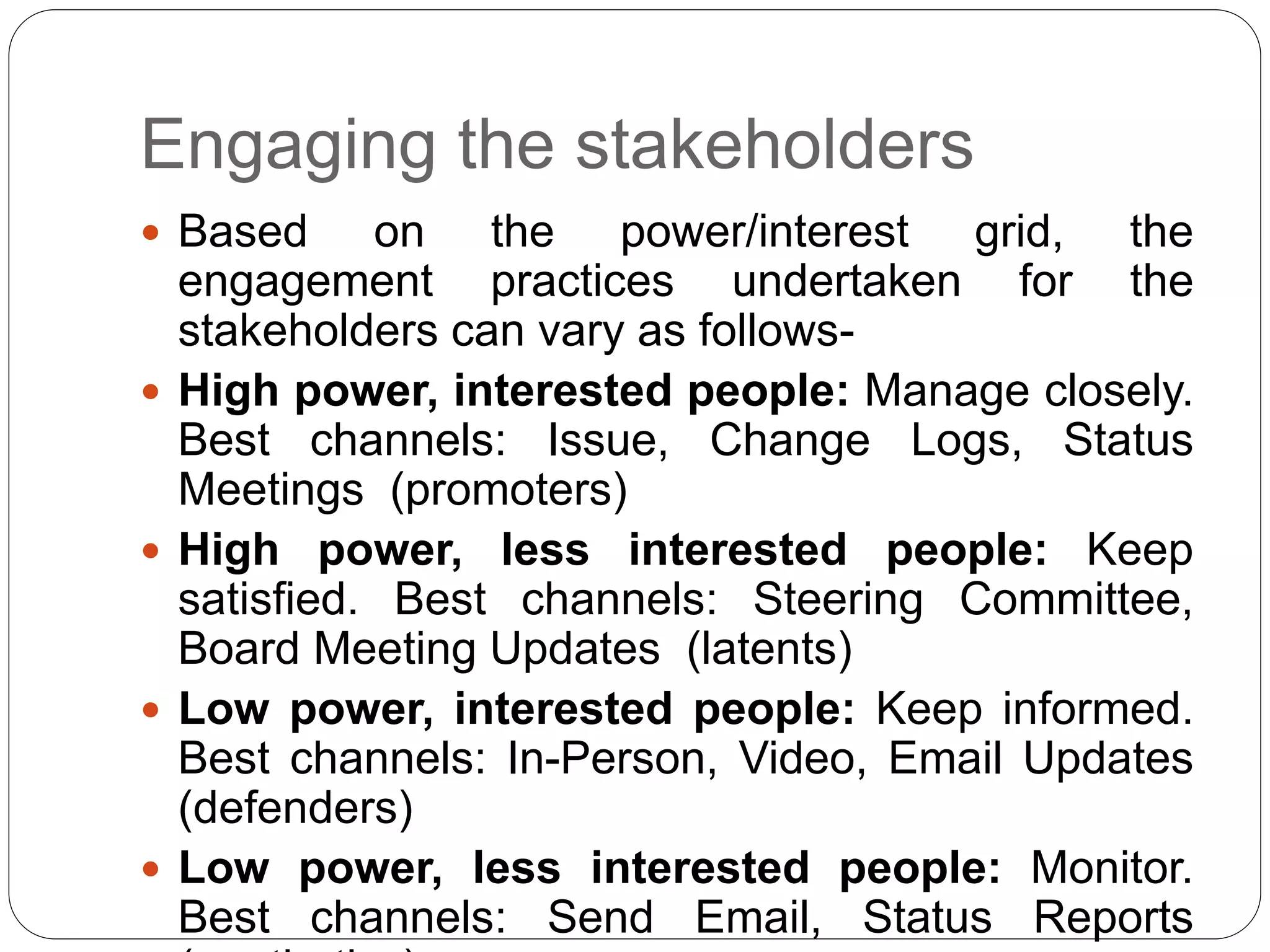 Trends in stakeholder management somrita sen | PPTX