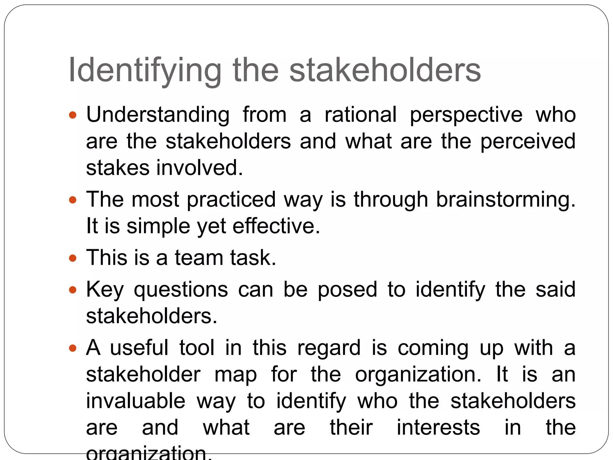 Trends in stakeholder management somrita sen | PPTX