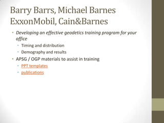 Trends in Surveying | PPTX | Technology & Computing