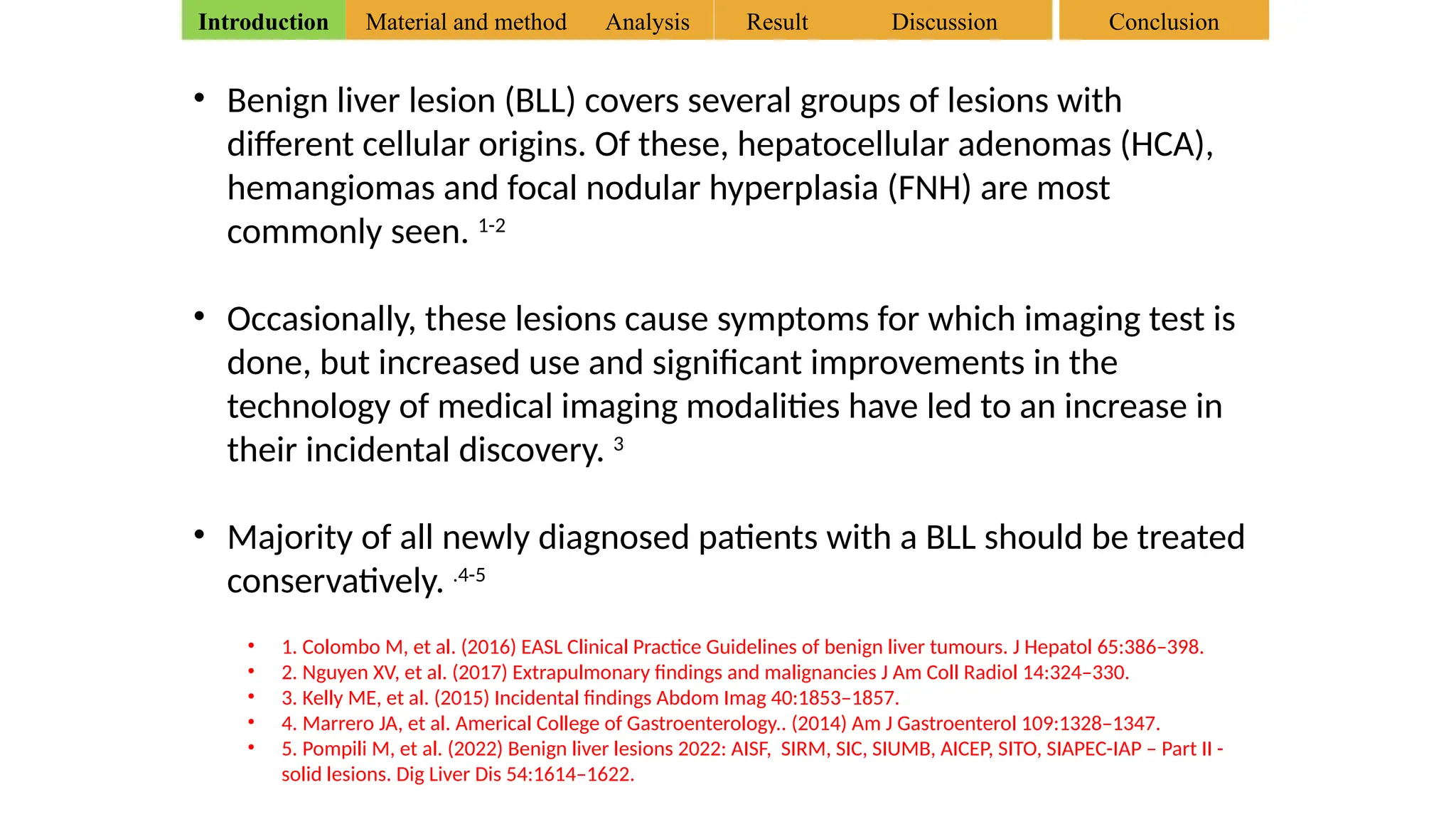 Trends of outcomes lap vs open in benign liver lesions.pptx