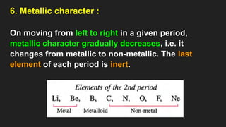 TRENDS IN THE PERIODIC TABLE powerpoing presentations | PPTX