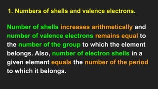 TRENDS IN THE PERIODIC TABLE powerpoing presentations | PPTX