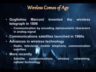 Trends in wireless computing | PPT