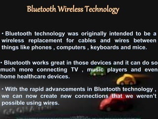 Trends in wireless computing | PPT