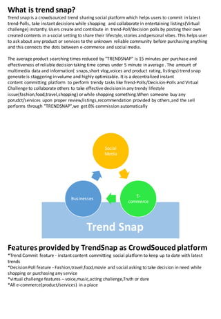Trend Snap Startup | PDF