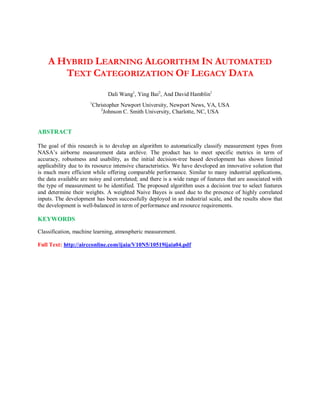 Trends of machine learning in 2020 - International Journal of Artificial Intelligence ...