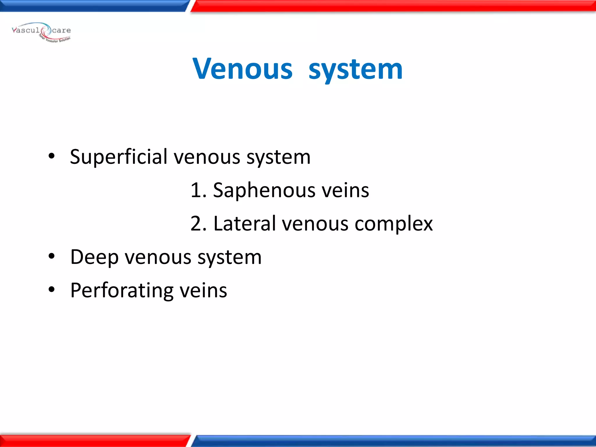 Trends on management of superficial venous disease | PPTX