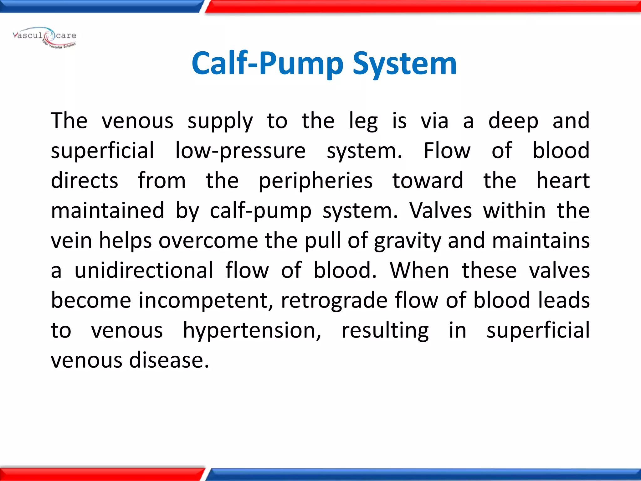 Trends on management of superficial venous disease | PPTX