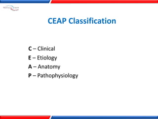 Trends on management of superficial venous disease | PPTX