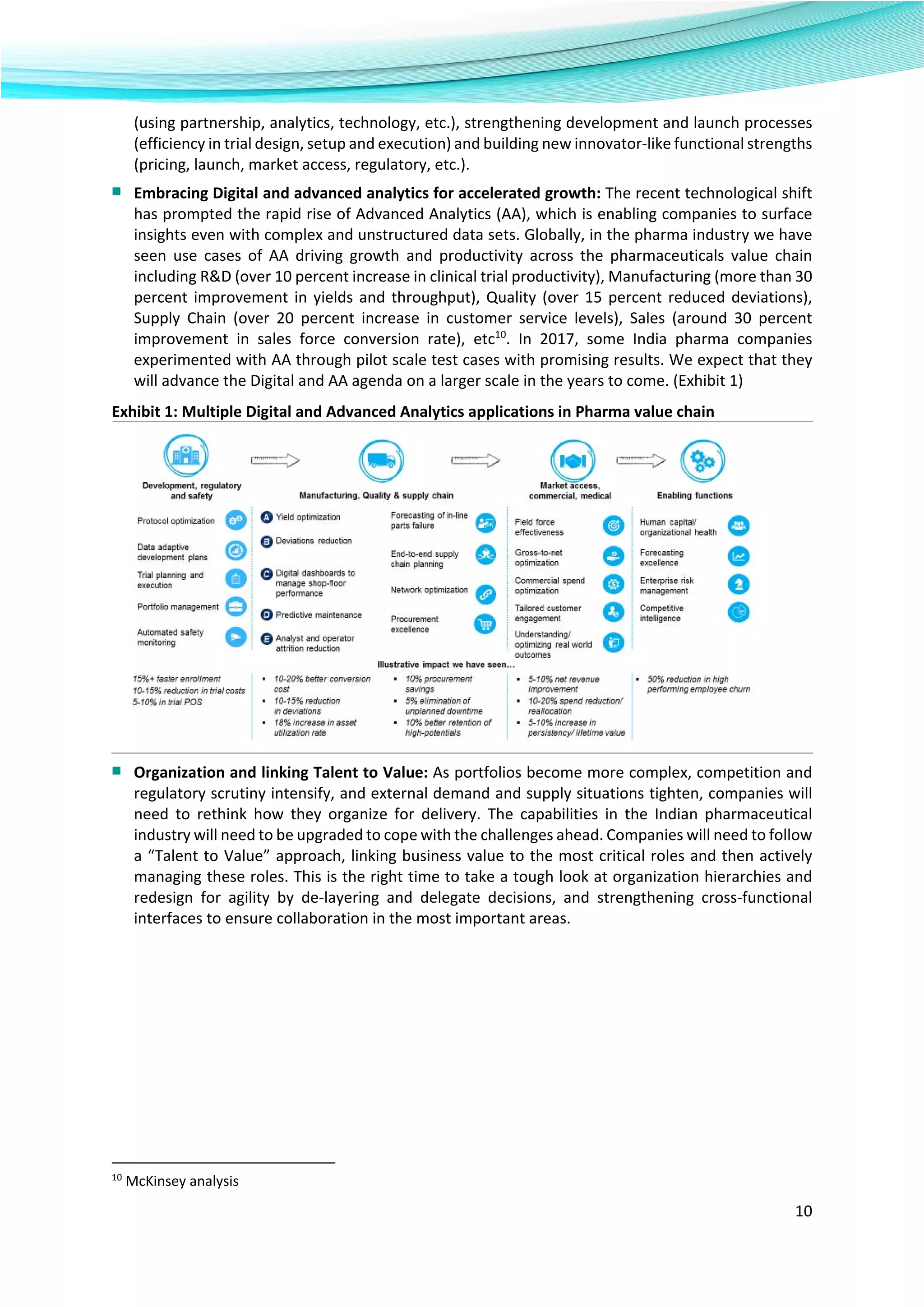 Trends & Opportunities for Indian Pharma | PDF