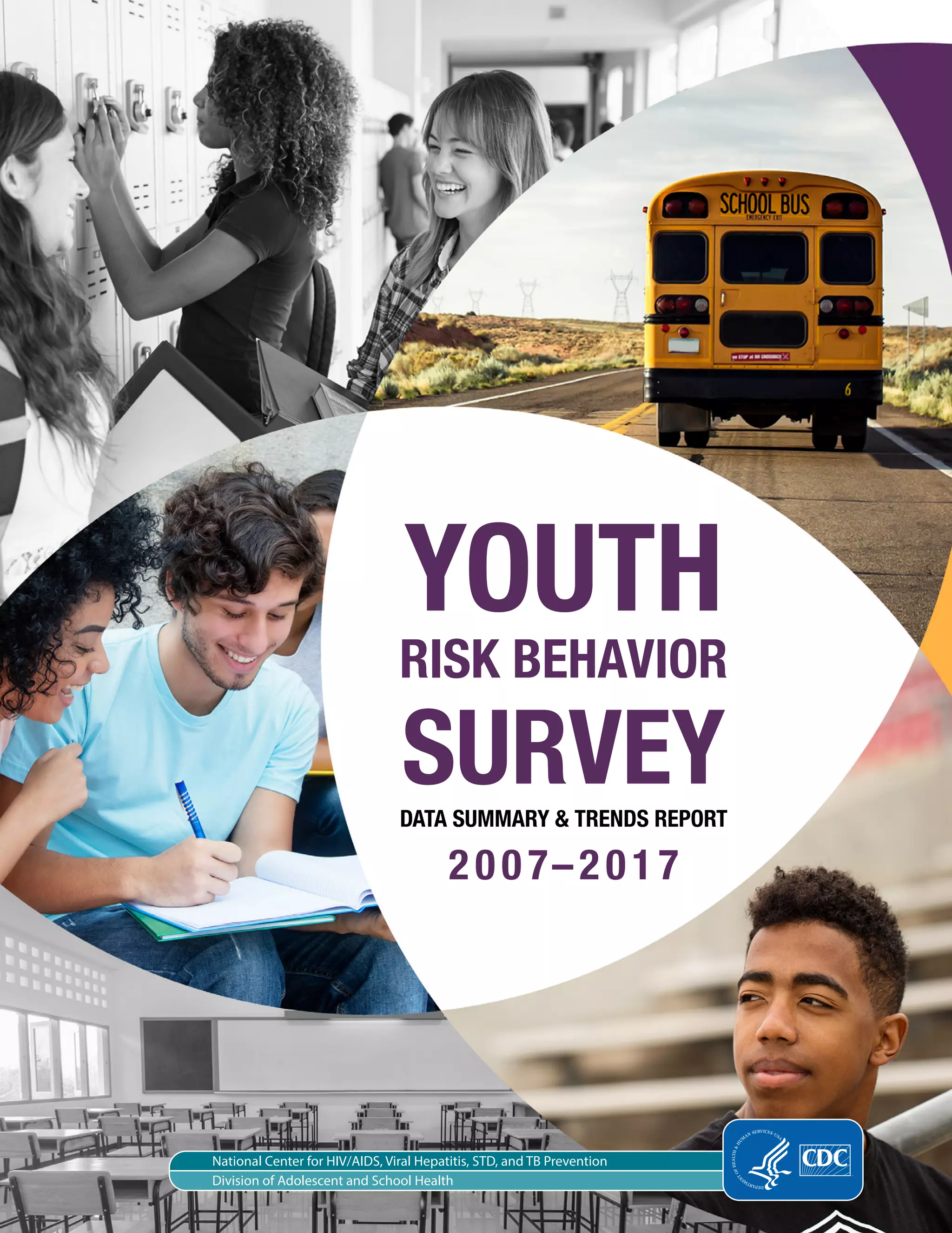 CDC Releases 2017 Youth Risk Behavior Survey (YRBS) Results | PDF
