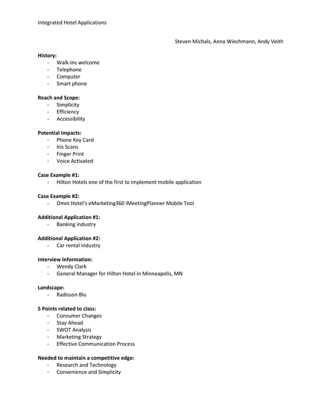 Trend summary | DOCX