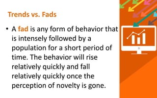 Trends vs. Fads | PPTX