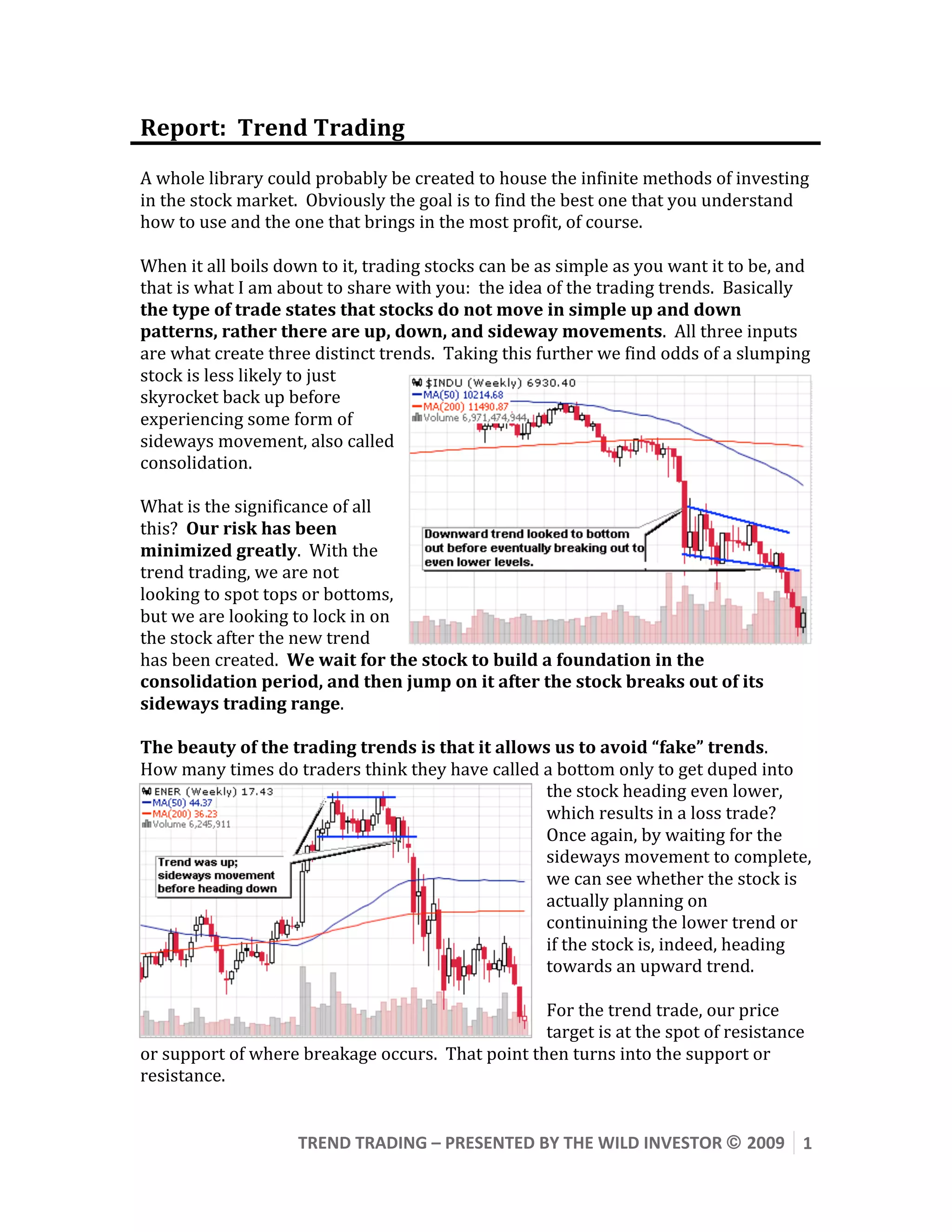 Trend trading | PDF