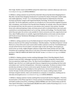 Trendwatching servile 9 12 | DOCX