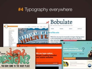 Web Design Trend 2012 by komunigrafik | PPTX