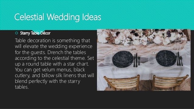 Trendy celestial wedding ideas | PPTX