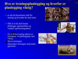 Treningsplanlegging vg2 | PPT