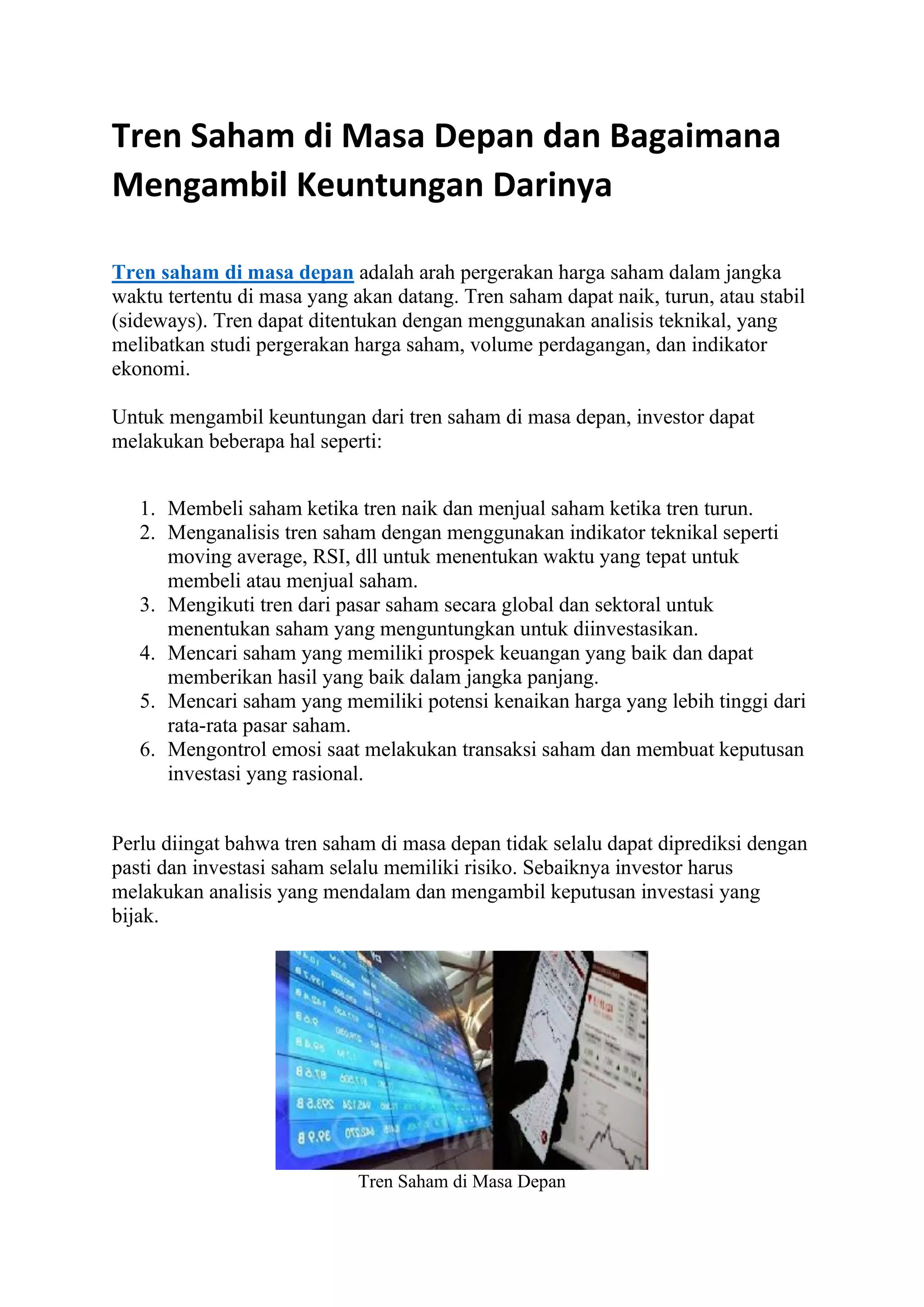 Tren Saham di Masa Depan dan Bagaimana Mengambil Keuntungan Darinya.pdf