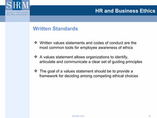 Shelley Trent Ethics Presentation 05 09 | PPT