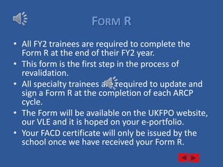 TRENT ARCP Presentation | PPT