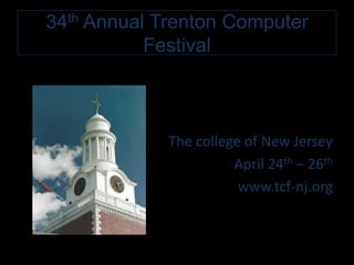 Trenton Computer Festival | PPTX | Robotics | Technology & Computing