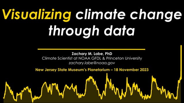 Visualizing climate change through data | PPT