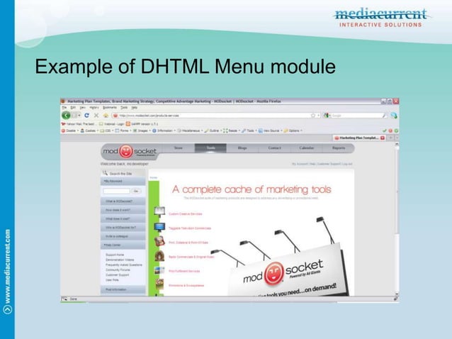 Theming Drupal Menus | PPT