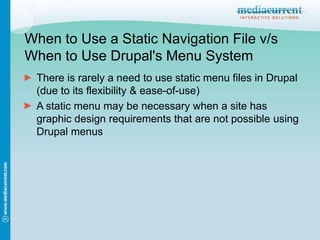 Theming Drupal Menus | PPT