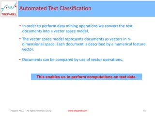 Machine Learning based Text Classification introduction | PPTX
