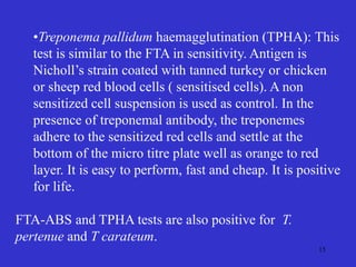 Treponema.ppt | Infectious Diseases | Diseases and Conditions