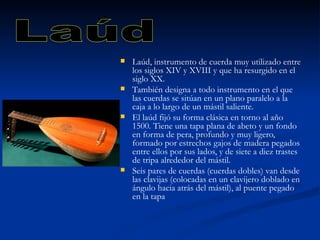 Tres instrumentos | PPT