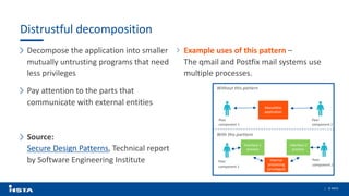 Secure design best practices and design patterns | PPT