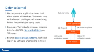 Secure design best practices and design patterns | PPT