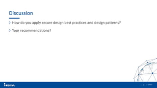 Secure design best practices and design patterns | PPT