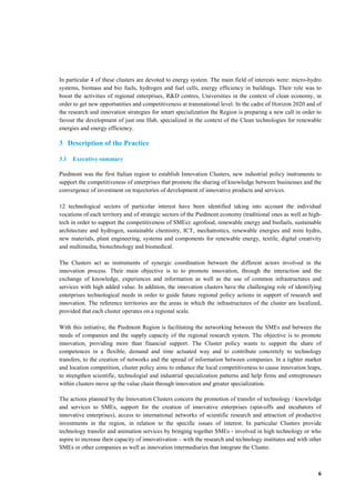 Piedmont Regional Innovation Clusters | PDF