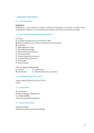 Tampere Bio Meditech | PDF